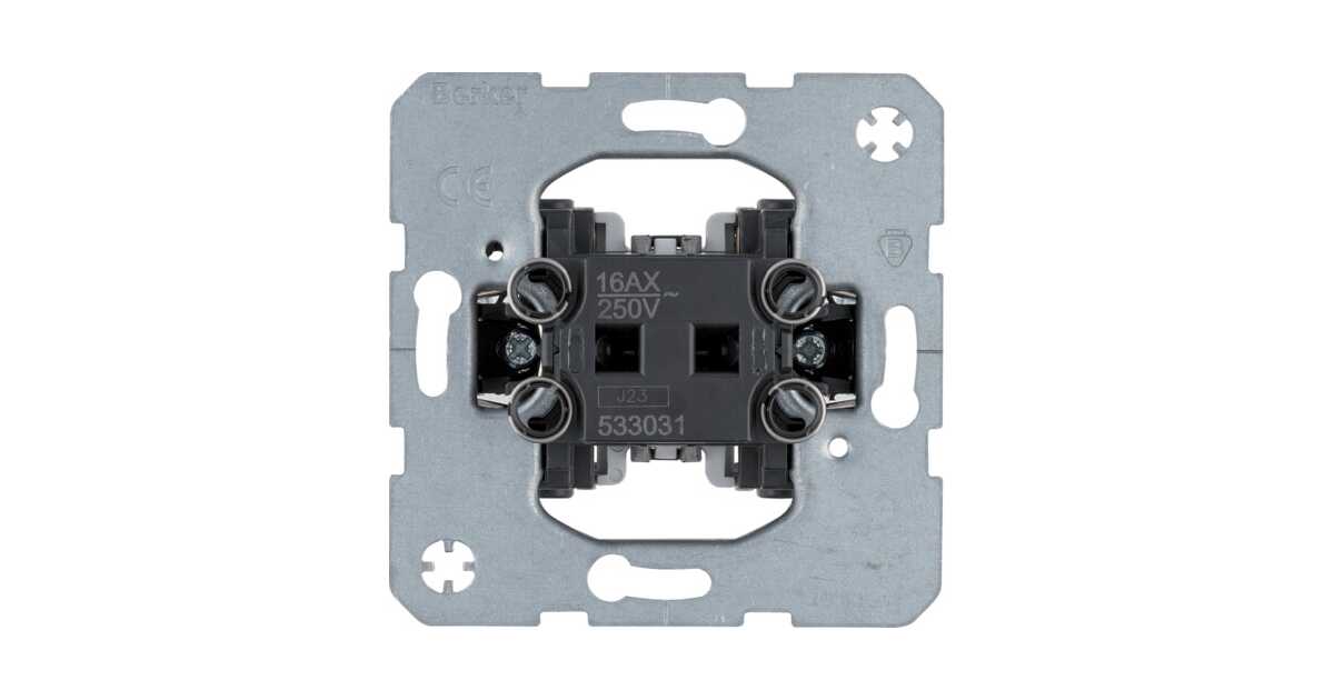 Łącznik pojedynczy (mechanizm) Berker one.platform - 533031 - onelectro.pl